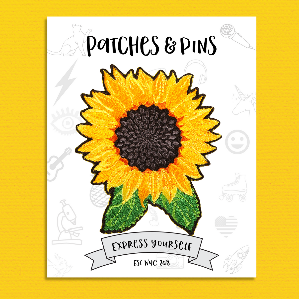 Sunflower Patch — Patches and Pins Fun Products