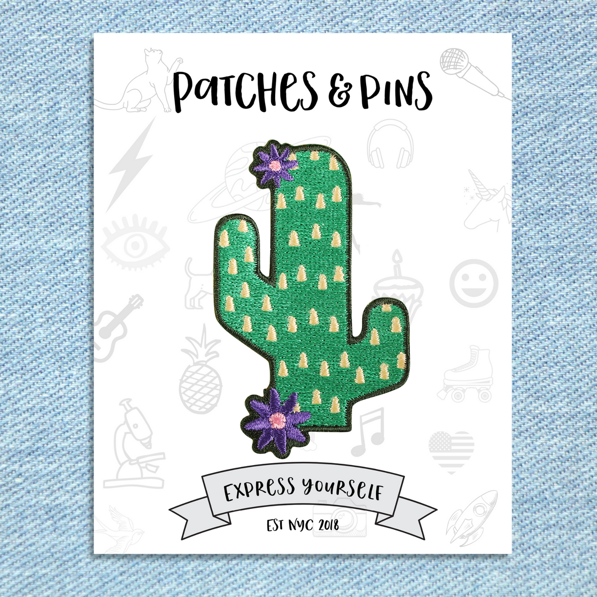 Cactus Patch — Patches and Pins Fun Products