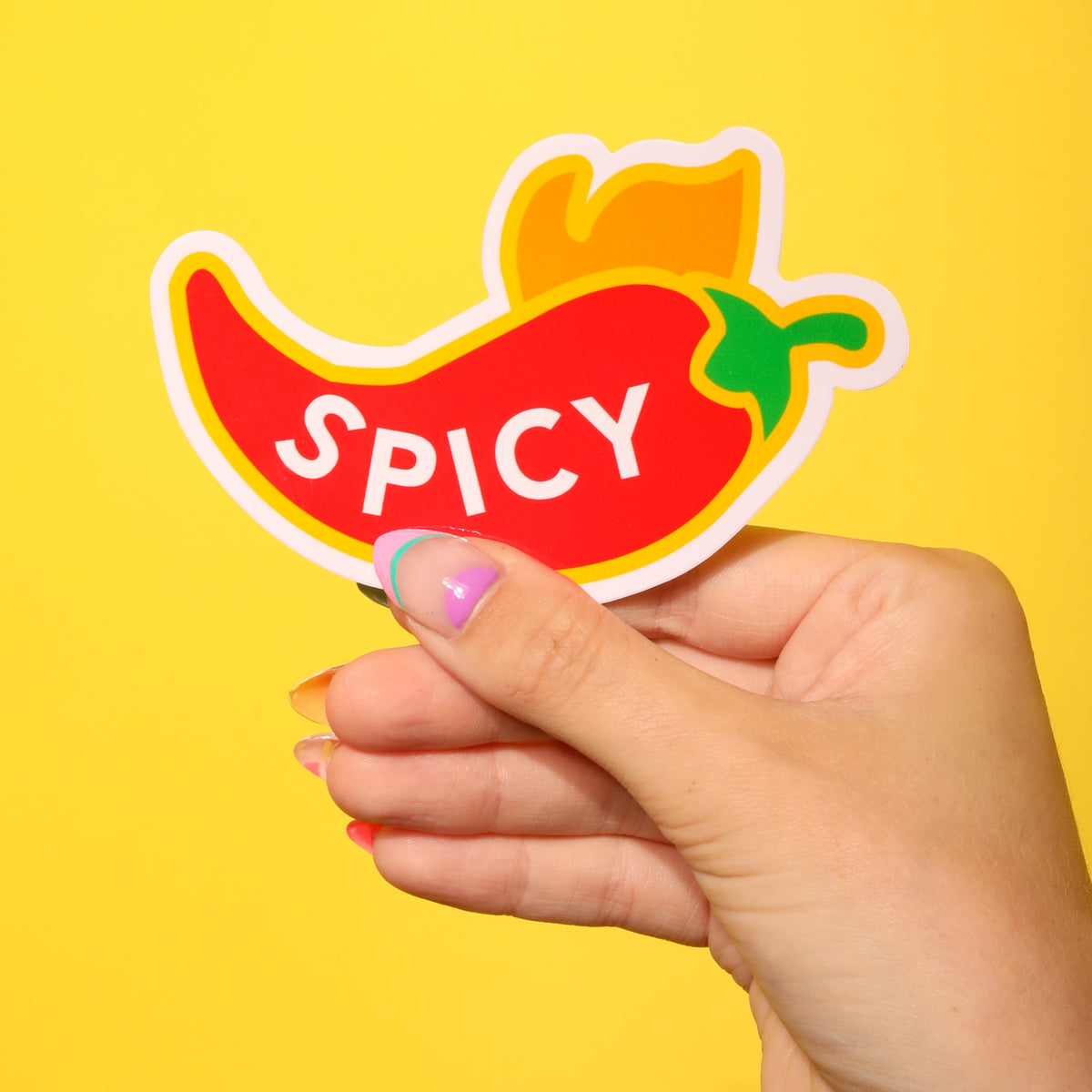 Spicy Sticker — Patches and Pins Fun Products