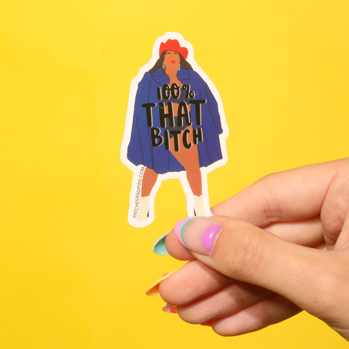 Lizzo Sticker — Patches and Pins Fun Products