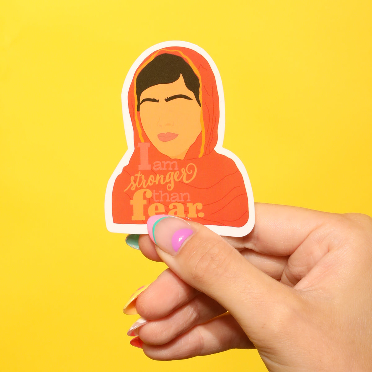 Malala Sticker — Patches and Pins Fun Products