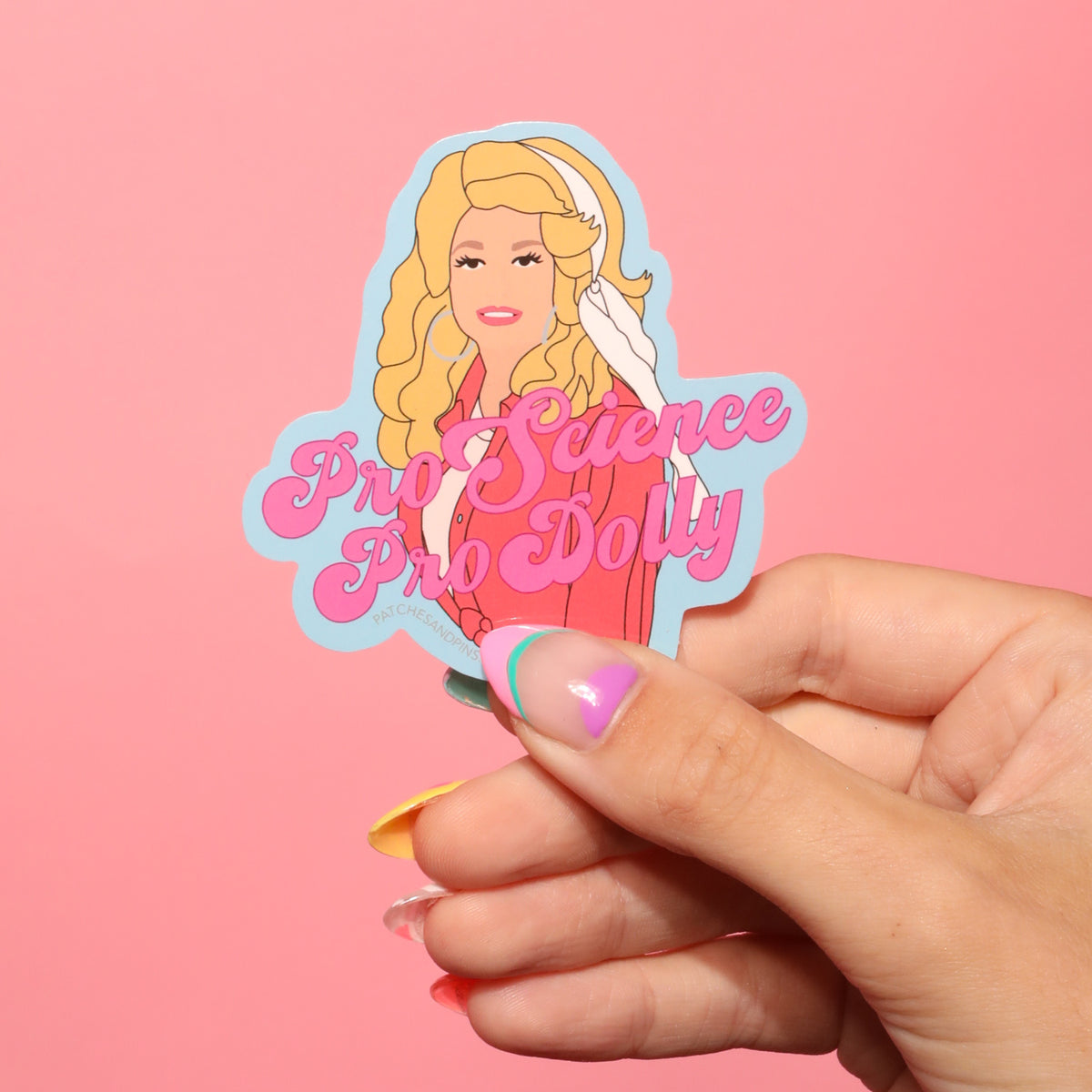 Pro Science Pro Dolly Sticker — Patches and Pins Fun Products