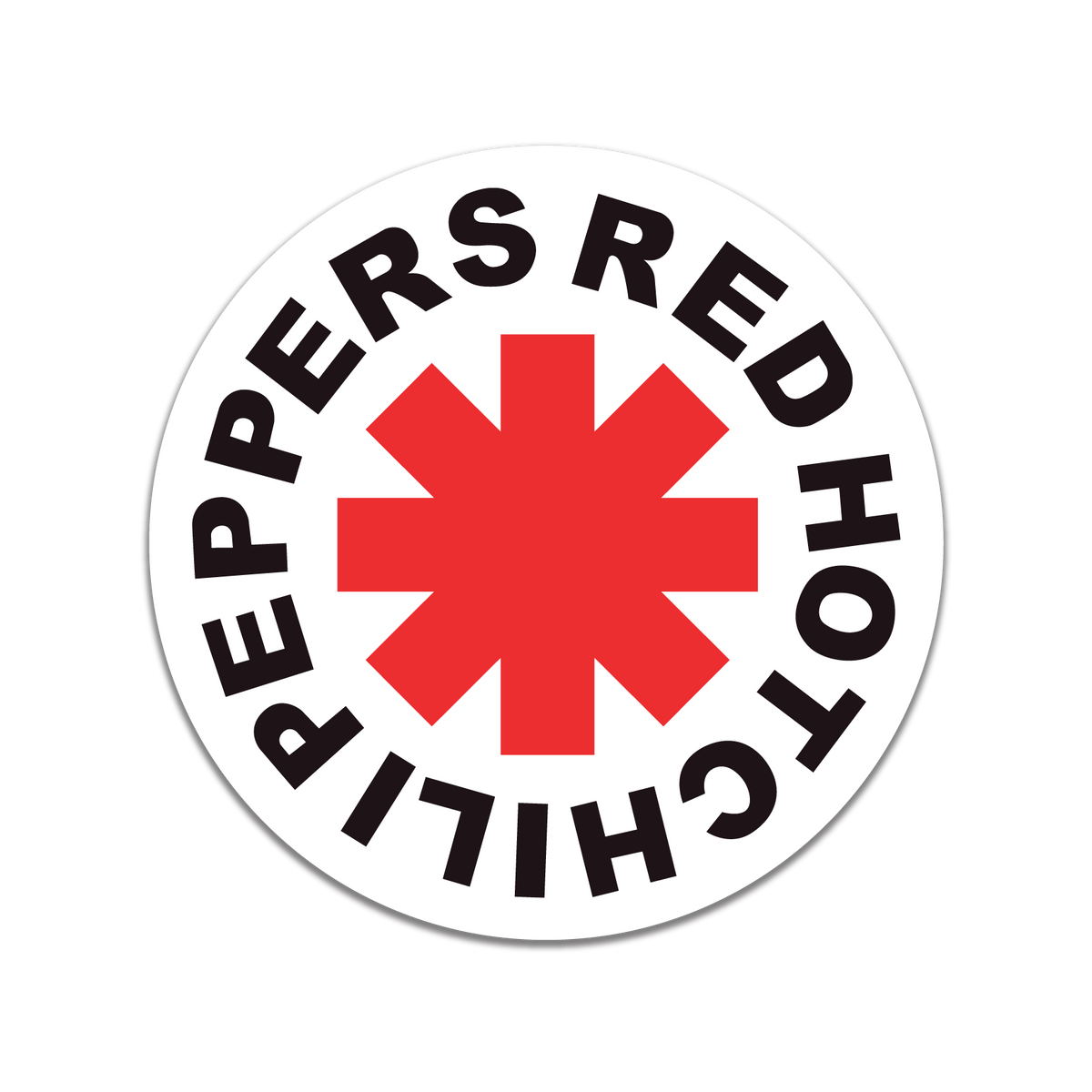 Red Hot Chili Peppers sticker — Patches and Pins Fun Products
