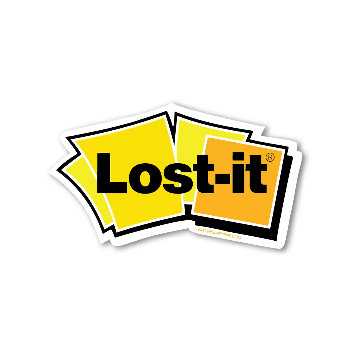Lost İt Sticker — Patches and Pins Fun Products